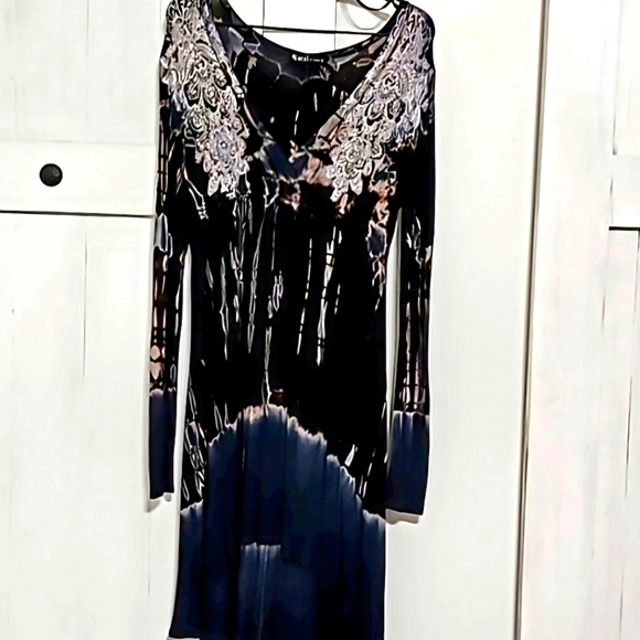 Vocal | Dresses | Tie Dye Floral Rhinestone Dress | Poshmark